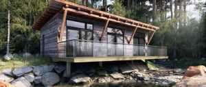 Nomadic Shack - Contemporary yet rustic modular Cabins