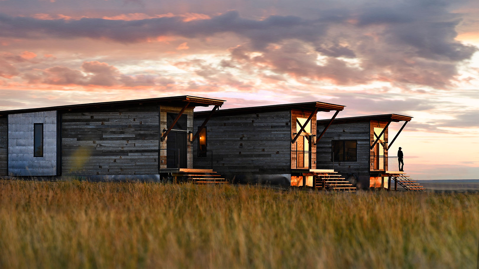 Nomadic Shack - Contemporary yet rustic modular Cabins